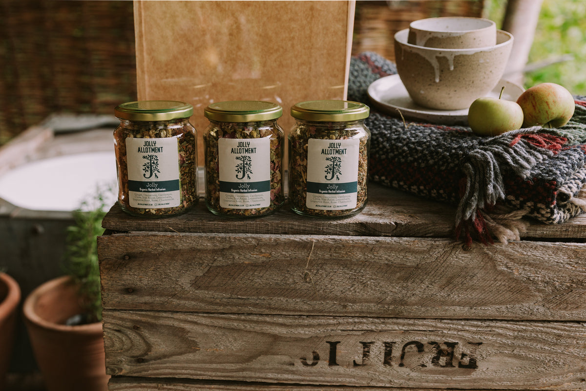 'Jolly' Tea Our Organic Herbal Infusion – Jolly Allotment Shop